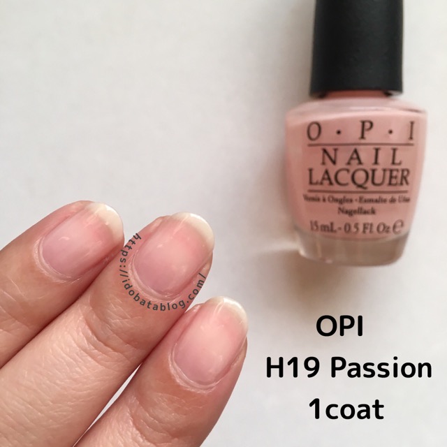 【スウォッチ】OPI/H19 Passion | 井戸端ぶろぐ